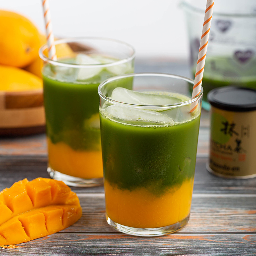 Iced Mango Matcha - The Missing Lokness