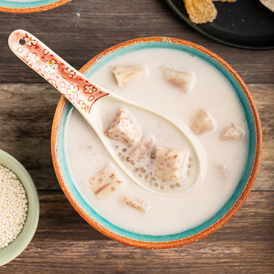 Tapioca Pearls with Taro - The Missing Lokness