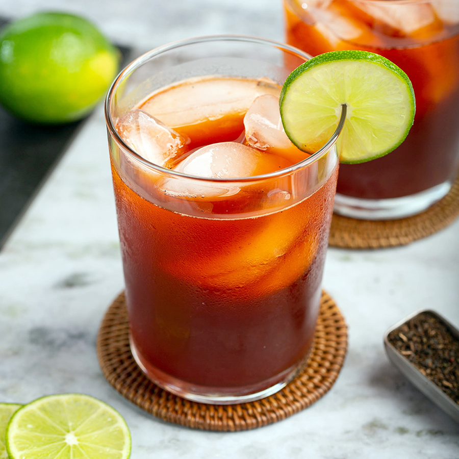 Thai Iced Tea with Lime (Cha Ma Nao) - The Missing Lokness