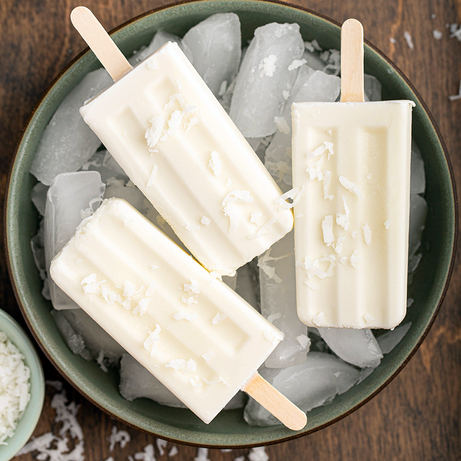 Paletas de Coco (Mexican Coconut Popsicles) - The Missing Lokness